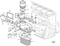 China Engine Oil Cooler Assy VOE 21066506 VOE21066506 For EC160B EC180B for sale