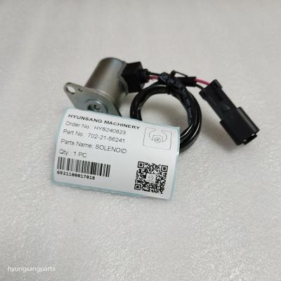China Bulldozer Parts Solenoid 702-21-56241 7022156241 for D65PX D65WX D85EX for sale