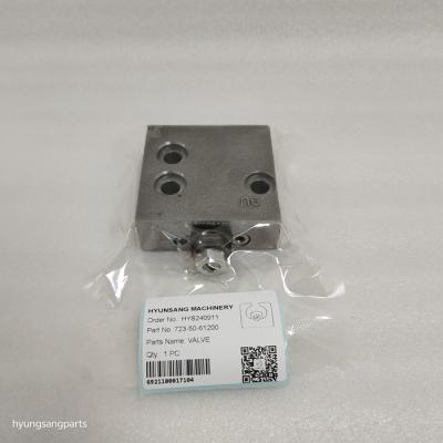 China Excavator Parts Valve 723-50-62300 7235062300 702-21-09147 7022109147 For PC130 PC138 for sale