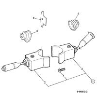 China Backhoe Loader Parts Forward and Reverse Column Switch 701/80145 701/80141 701/19501 701/19502 for sale