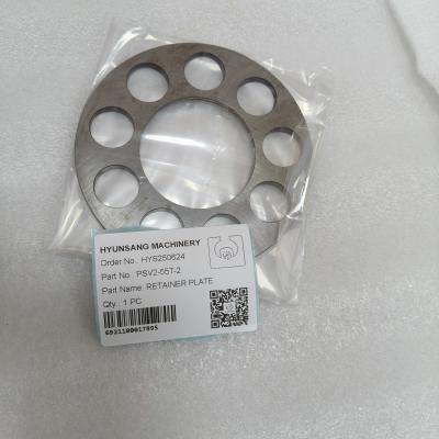 China Hyunsang Excavator Spare Parts RETAINER PLATE PSV2-55T-2 For Kayaba Hydraulic Pump for sale