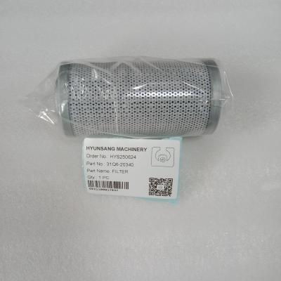 China Hydraulic Oil Filter 31Q6-20340 For Excavator R170W-9 R160LC-9 R140W-9 R140LC-9 for sale