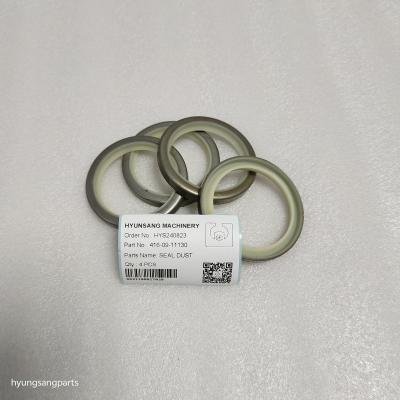 China Hyunsang Excavator Parts Dust Seal 416-09-11130 For GD555, GD655, GD675, WA100 for sale