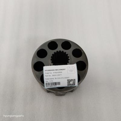China Hyunsang Excavator Parts Cylinder Block XKAH-00071 For R140LC-7, R210LC7, R210NLC7 for sale