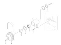 China Hyunsang Fan Support 3911922 3912751 for 4BT3.9 Excavator Engine for sale