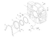 China Excavator Engine Parts Crankshaft Oil Seal 3933262 for R140LC-7 R140LC-9S for sale