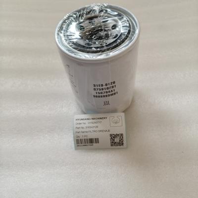 China Hyunsang Excavator Parts FILTER 31E9-0126 For 33HDLL, 42HDLL, R110-7, R110-7A for sale