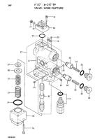 China Excavator Parts Relief Valve 4358914 4289603 for EX200-5 EX230-5 for sale