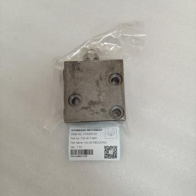 China Hyunsang Excavator Parts 723-40-71900 Reducing Valve for Excavator PC220-8 PC300-8 for sale