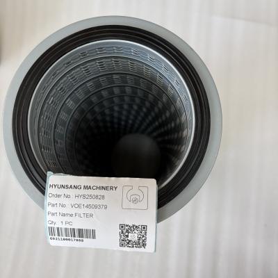 China Excavator Parts Filter VOE14509379 for Volvo Excavator EC135B EC140B EC160B EC180B for sale