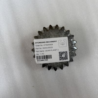 China Excavator Parts GEAR XKAQ-00023 For HX160L HX180L R160LC7 R160LC7A for sale