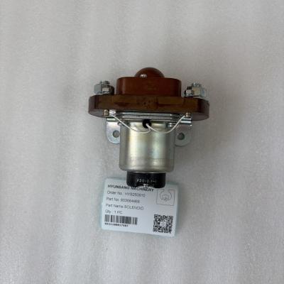 China Excavator Spare Parts 803684468 Solenoid Starter Relay Excavator Electromagnetic Power Main Switch for sale