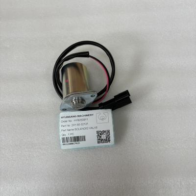 China Excavator Parts SOLENOID VALVE 20Y-60-32121 for Komastu PC200-8 PC200-7 PC220-7 for sale