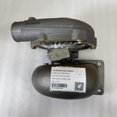 China Hyunsang Excavator Parts 6151-82-8500 Turbocharger for Bulldozer D85/6D125e/S6d125e for sale