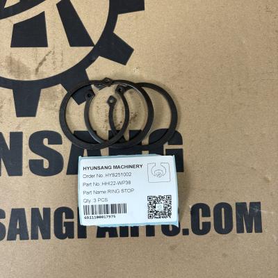 China Hyunsang Excavator Parts RING STOP HHI22-WP38 For R170W3 R180LC3 R200NLC3 R200W3 for sale