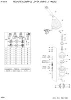 China Excavator Parts Joystick XKAY-01428 LH XKAY-01429 RH Handle Assy For R250LC9 R290LC9 for sale