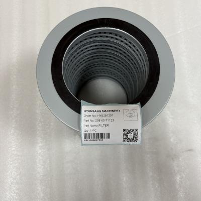 China Excavator Filters 208-60-71123 For PC400-7 PC400-8 PC400-8 PC450-7 PC450-8 PC450-8 for sale