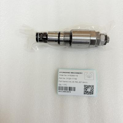 China Hyunsang Excavator Parts Main Relief Valve 31Q8-17780 For R210 -9 for sale