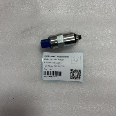 China Excavator Parts 716/30255 71630255 Fuel Pump Solenoid 12V for 2CX 2CXL 3C 3CX 4CX for sale