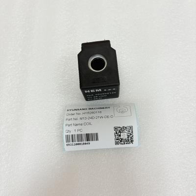 China Hyunsang Excavator Parts Coil 17111291 M13-24D-20W-DE-D for sale