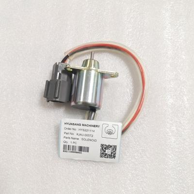 China Hyunsang Excavator Parts High Quality Stop Solenoid XJAU-00572 For R80-7 for sale
