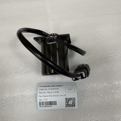 China Excavator Parts Solenoid Valve 708-2L-25190 For PC600-8 PC1250-8 for sale