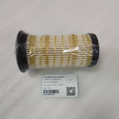 China Hyunsang Excavator Fuel Filter 3608960 For 2384C 2484C 2570C 320D 320E 312D for sale