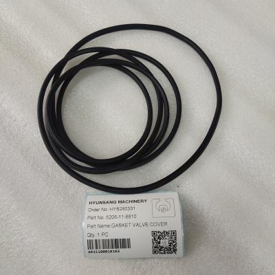 China Excavator Parts Gasket 6206-11-8810 O-RING,CYLINDER HEAD COVER For Engine 6D95 S6D95 for sale