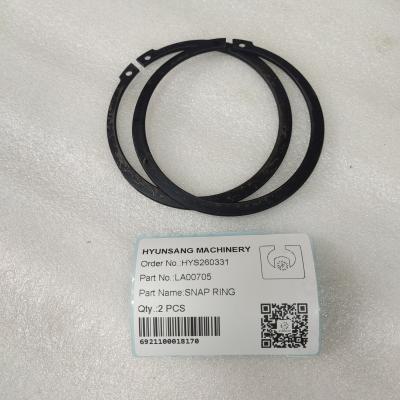 China Excavator Parts RING, SNAP LA00705 For CX160 CX210 CX240 CX250 for sale