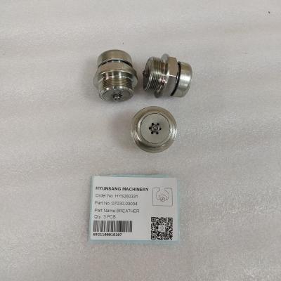 China Excavator Spare Parts Breather 07030-03034 For PC300 PC308 PC600 PC650 PC700 PC800 for sale