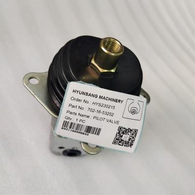 China Pilot Valve 702-16-53252 7021653252 702-16-01050 7021601050 for PC25R PC27R for sale