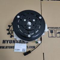 China Hyunsang Machinery Parts 11N6-90040 A/C Compressor HL730-7 HL730TM-7 HL740-3 HL740-7 HL740TM-7 HL757-7  1221E Wheel Loader for sale