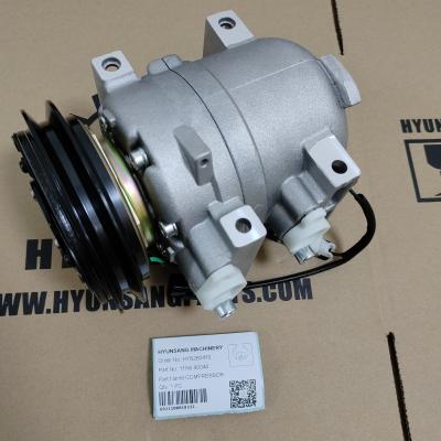 China Hyunsang Machinery Parts 11N6-90040 A/C Compressor HL730-7 HL730TM-7 HL740-3 HL740-7 HL740TM-7 HL757-7  1221E Wheel Loader for sale