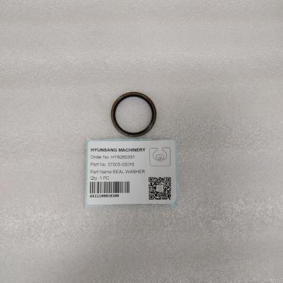 China Excavator Parts SEAL WASHER 07005-03016 0700503016 For HB205 HB215 PC100 PC1000 for sale