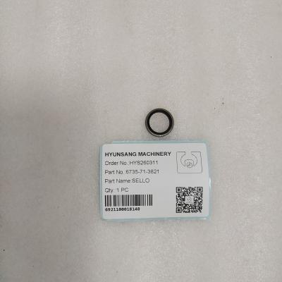 China Excavator Parts SEAL 6735-71-3821 For Wheel Loader WA250 WA380 WA400 for sale
