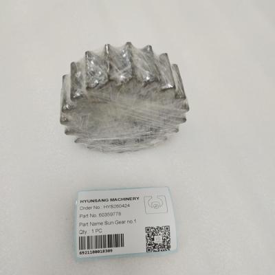 China Hyunsang Hydraulic Excavator Parts Sun Gear 60359778 60359580 61012300 60000735 for 215C for sale