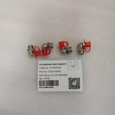 China 07020-00900 Grease Fitting For PC400-5 D39EX D39PX PC130 PC45MR PC88MR for sale