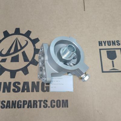 China Hyunsang Machinery Parts 1838178 Oil Filter Seat For 312C L, 320C, 320C FM for sale
