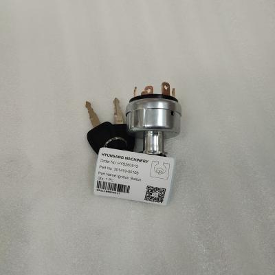 China Excavator Parts Ignition Switch 301419-00106 For DX225LC DH220-5 DH220-7 for sale