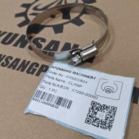 China Excavator Parts Hose Clamp 07299-00080 0729900080 6152-12-4490 6152124490 For PC130 PC138 for sale