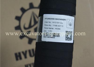 China 11N6-40110 11N640110 Excavator Top Radiator Hose For Hyundai R200W-7 R210LC-7 for sale