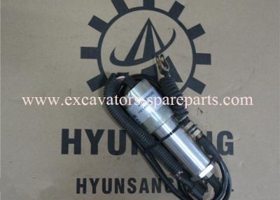 China 11E1-60100 60V1-60100 11E1-60100-24 11N6-666030-24 Diesel Stop Solenoid for HYUNDAI R210LC-7 24V for sale