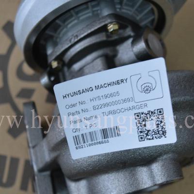 China B2299000037 B22990003693 Sany Turbocharger B229900003693 B220299000222 B229900001980 B229900003148 60022883 60002616 for sale
