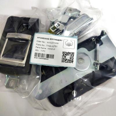 China Mini Excavator Parts Handle Assy 71N6-02761 XKAY-00328 For Hyundai R110-7 R140LC-7 R160LC-7 for sale