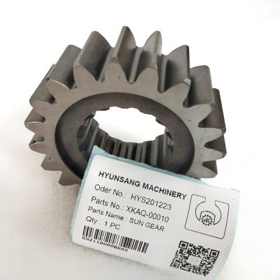 China Excavator Swing Gear Sun Gear XKAQ-00010 XKAQ-00011 XKAQ-00014 For Hyundai R160LC9 for sale