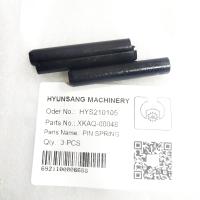 China Hyundai Excavator Parts Pin Spring XKAQ-00048 XKAQ-00070 XKAQ-00072 For R250LC7A for sale