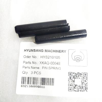 China Hyundai Excavator Parts Pin Spring XKAQ-00048 XKAQ-00070 XKAQ-00072 For R250LC7A for sale