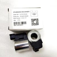 China Solenoid Coil 24V ZGAW-00008 XKBL-00084 XKAL-00065 For Excavator R1200-9 R140LC-9 for sale