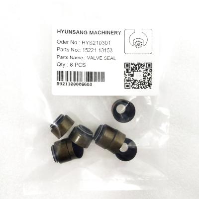 China Kubota Valve Seal 15221-13153 1J808-17010 1G896-13280 1G354-97010 1G790-97010 for sale