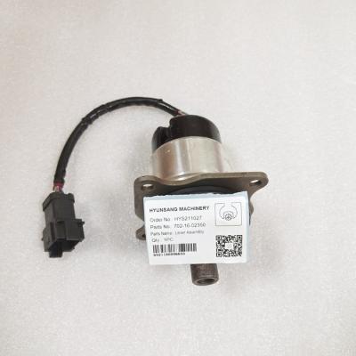 China Komatus Lever Assembly 702-16-02350 Excavator Spare Parts For D155AX for sale